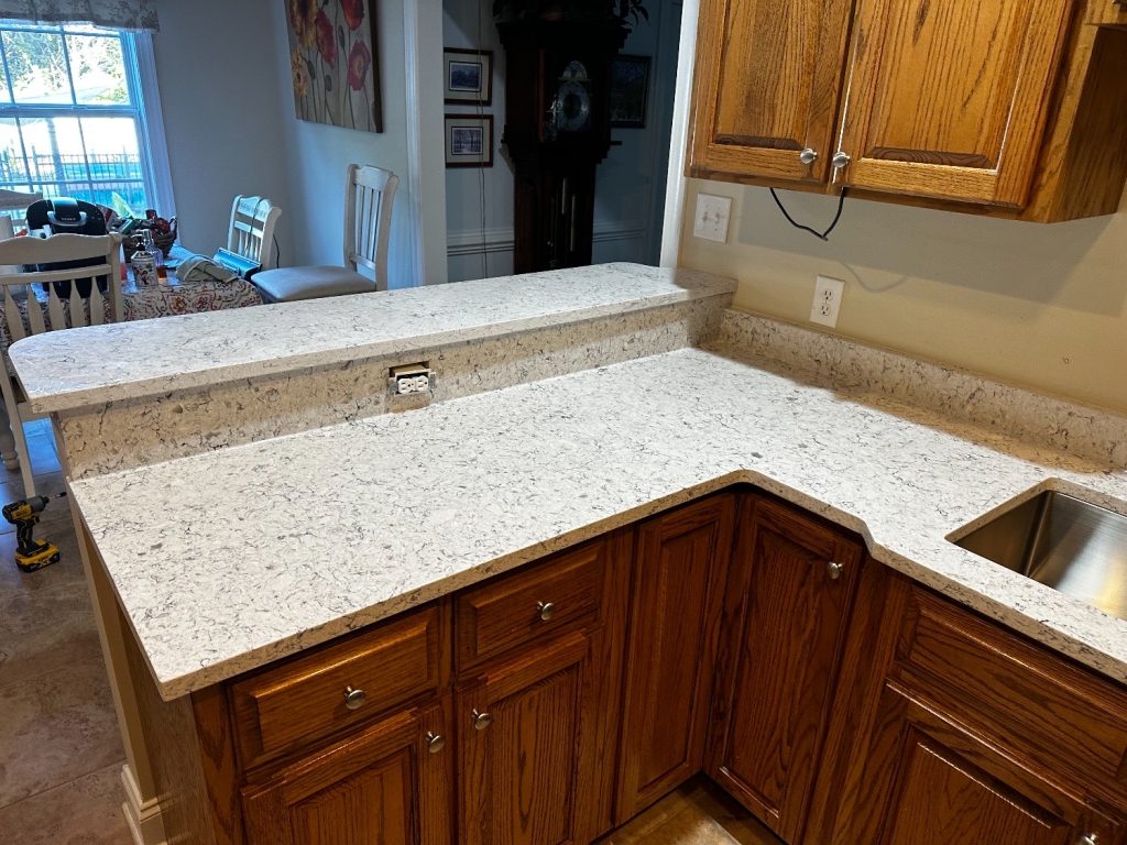 Granite Depot of Myrtle Beach - Alpine White Quartz - 02/26/2024